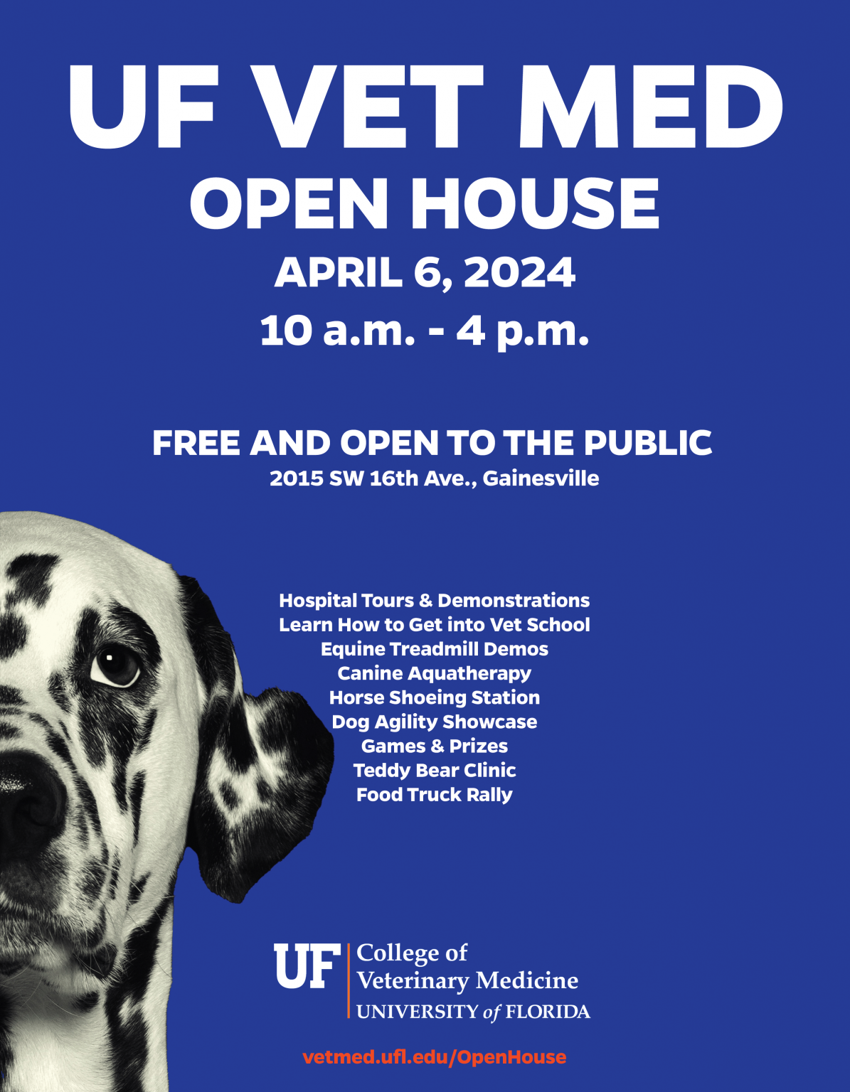 UF Vet Med Open House – HR Calendar