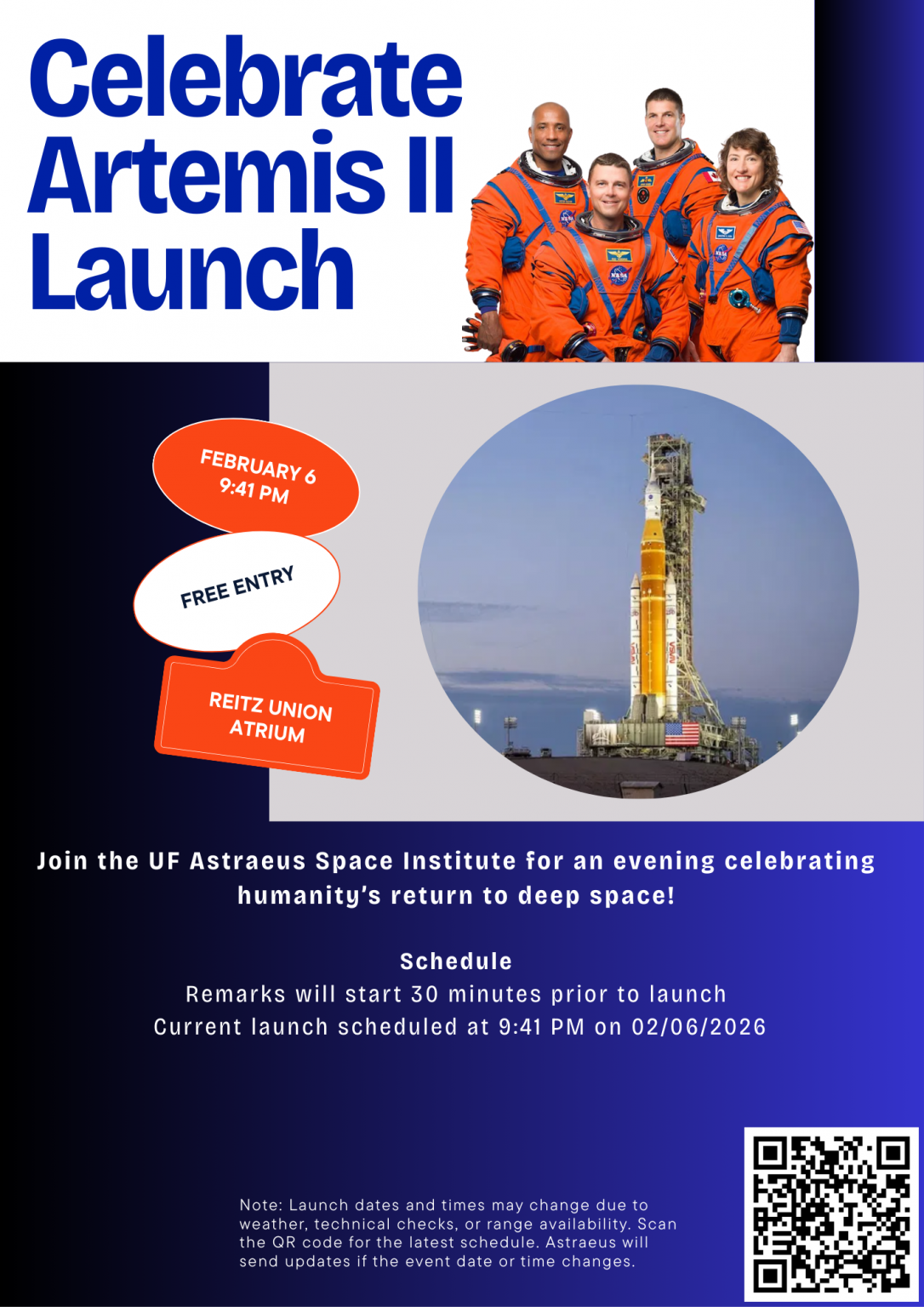 Artemis II Launch Party – HR Calendar